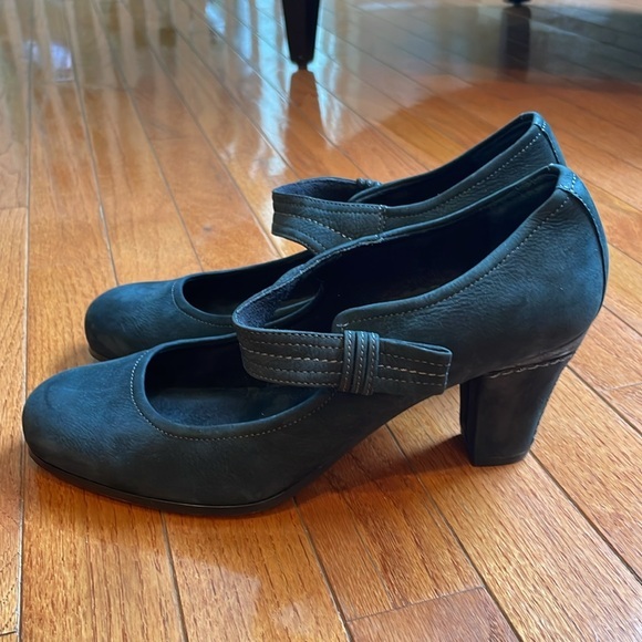 antia | Shoes | 95w Antra Black New Book Mary Jane Heels By | Poshmark